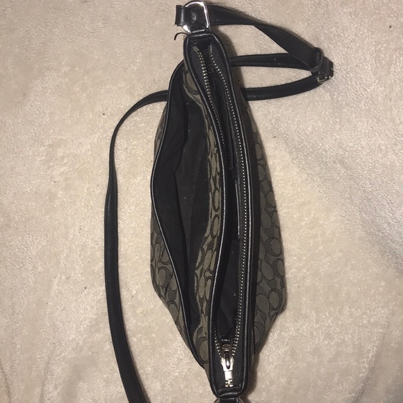 Coach | Bags | Authentic Greyscale Coach Crossbody Purse | Poshmark